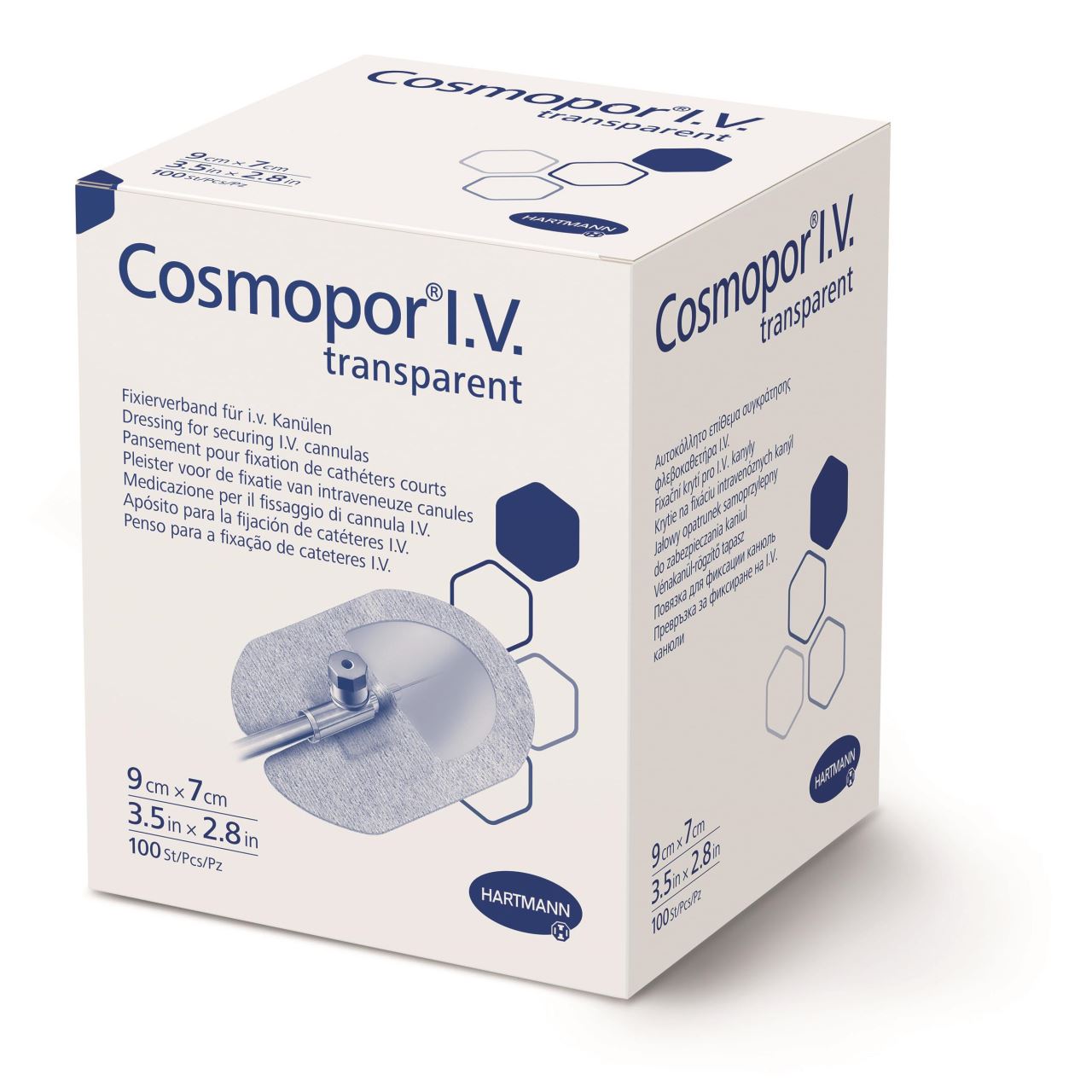 COSMOPOR I.V transparent - Plasture steril din material netesut pentru ...